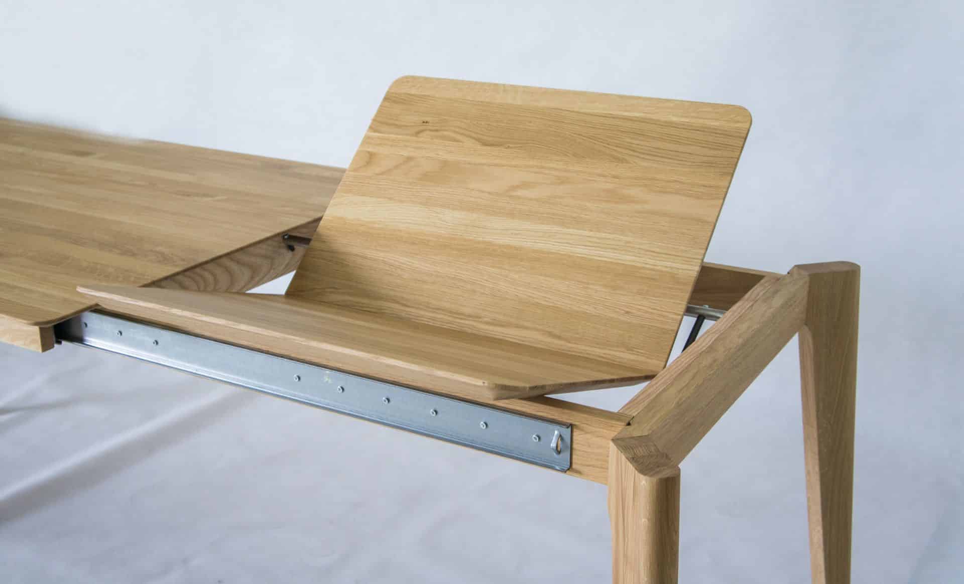 Tisch ENKEL 1300, Ausziehbar, Geölt | Limette Design